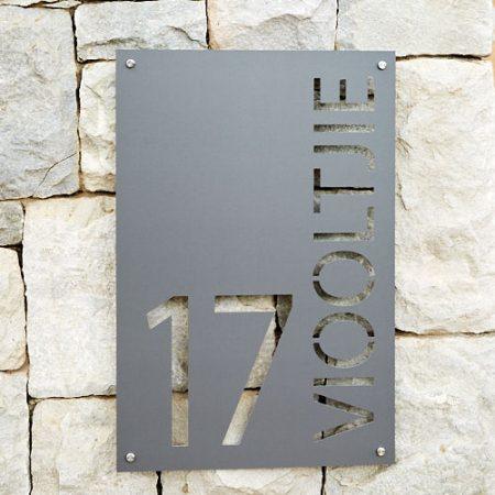 Custom House Numbers and Signs