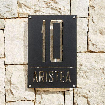 Custom House Numbers and Signs