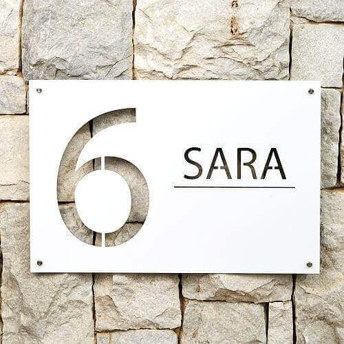 Custom House Numbers and Signs