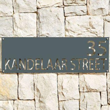 Custom House Numbers and Signs